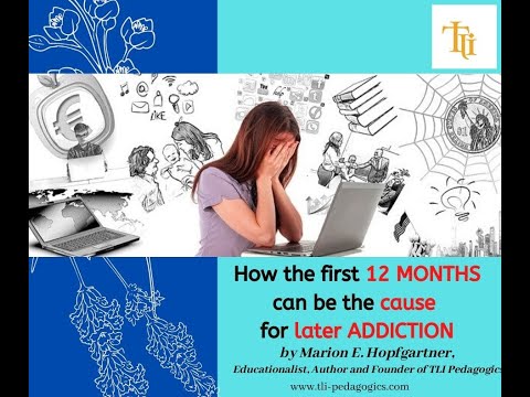 How fixation in infant age can cause addiction in adulthood