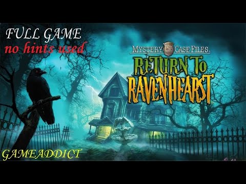 MYSTERY CASE FILES RETURN TO RAVENHEARST (No Hints Used) : FULL GAME, SPEEDRUN, WALKTHROUGH