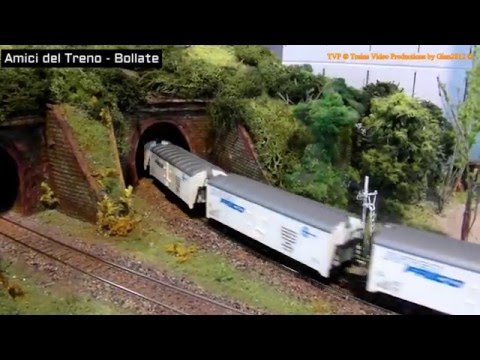 Model Railways moving in Carnate - Modellismo Ferroviario in Movimento a Carnate