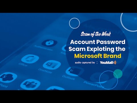 Microsoft Account Password Reset Scam Alert by YouMail Inc.