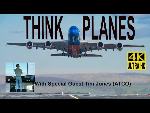4K LIVESTREAM from Manchester Airport With Special Guest Tim Jones (Air Traffic Controller)