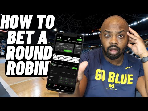 Round Robin Sports Betting Strategy Explained | Step By Step | DraftKings | FanDuel