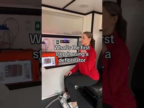 What's the right answer, EMS students? (How to Use a Defibrillator in an Emergency)