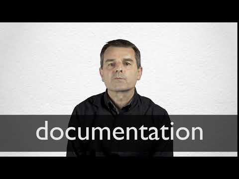 DOCUMENTATION definition in American English | Collins English Dictionary