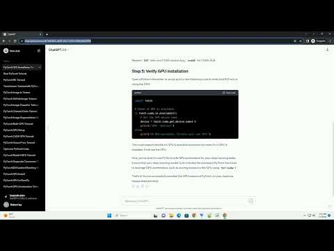 pytorch install gpu version
