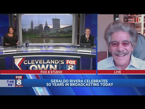 Geraldo Rivera reflects on his 50 year career in broadcasting with Fox 8's Kristy Capel and Todd Mea