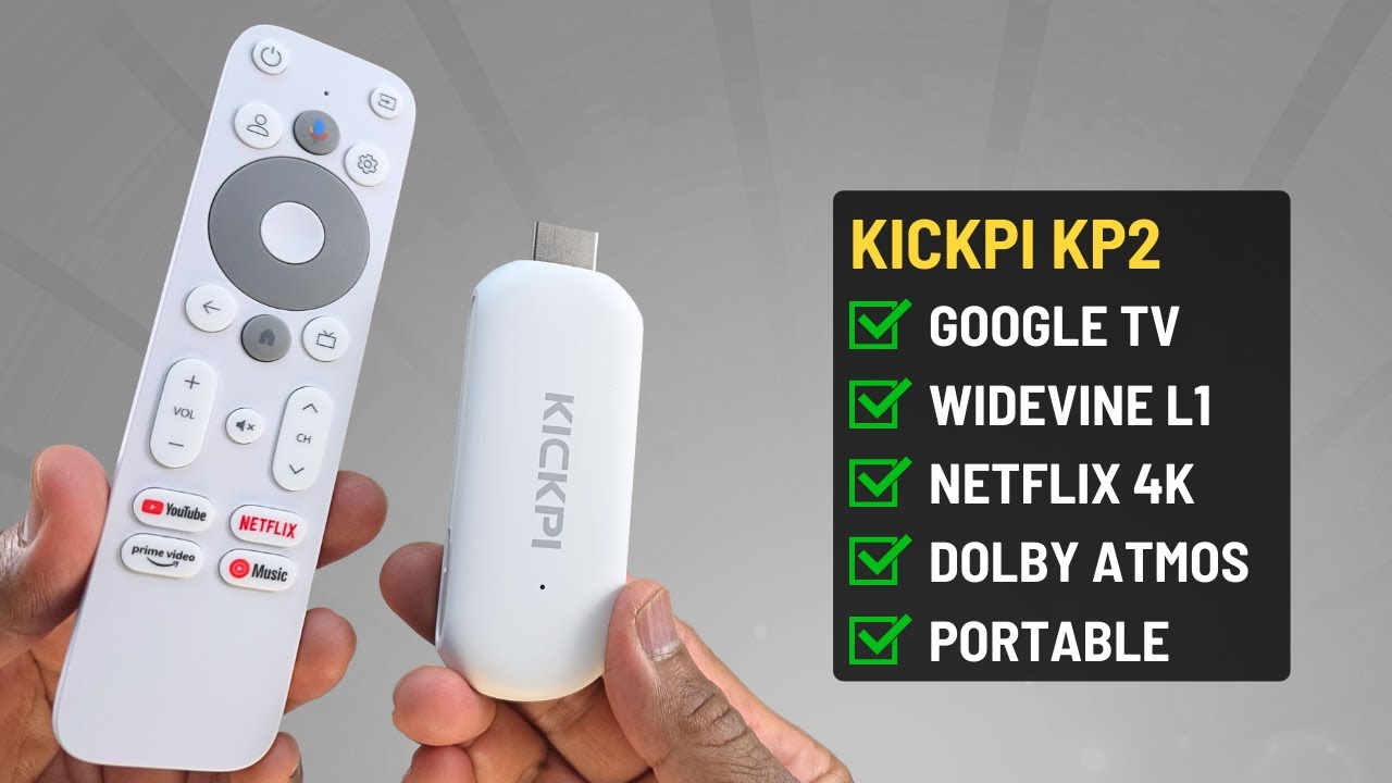 KICKPI KP2 Review: The Google TV Stick That BEATS Firestick? (4K, Gaming & Netflix Test)