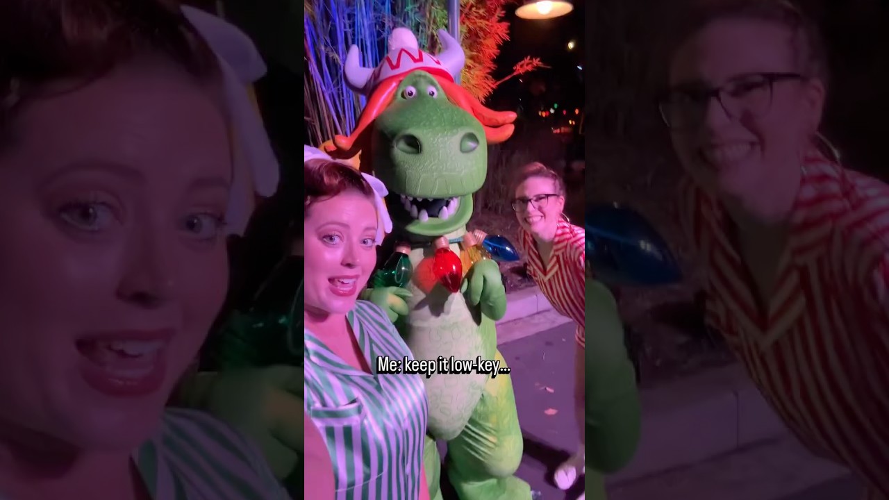 Partysaurus Rex at Disney World FINALLY!!