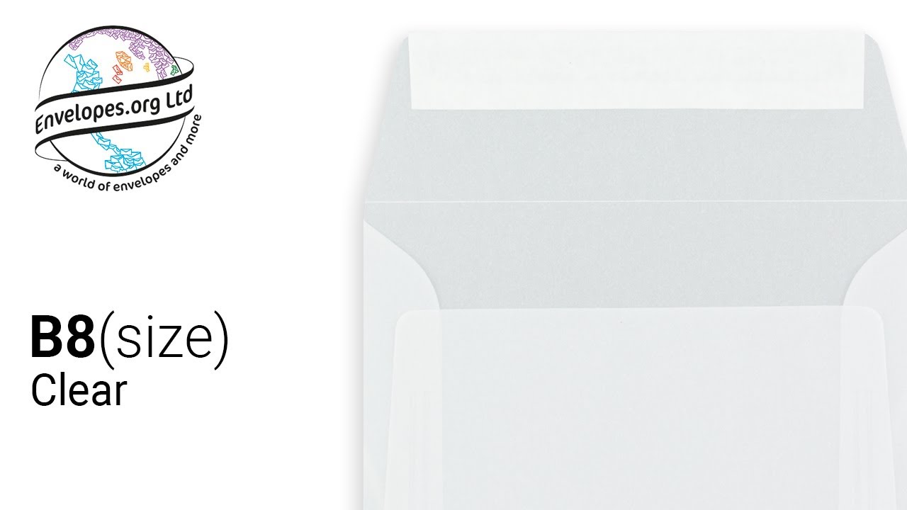 Translucent envelopes: Clear