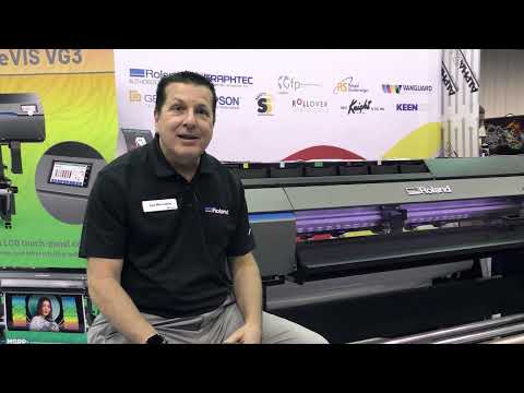 Roland DG TrueVis Series VG3 Printer/Cutter Preview