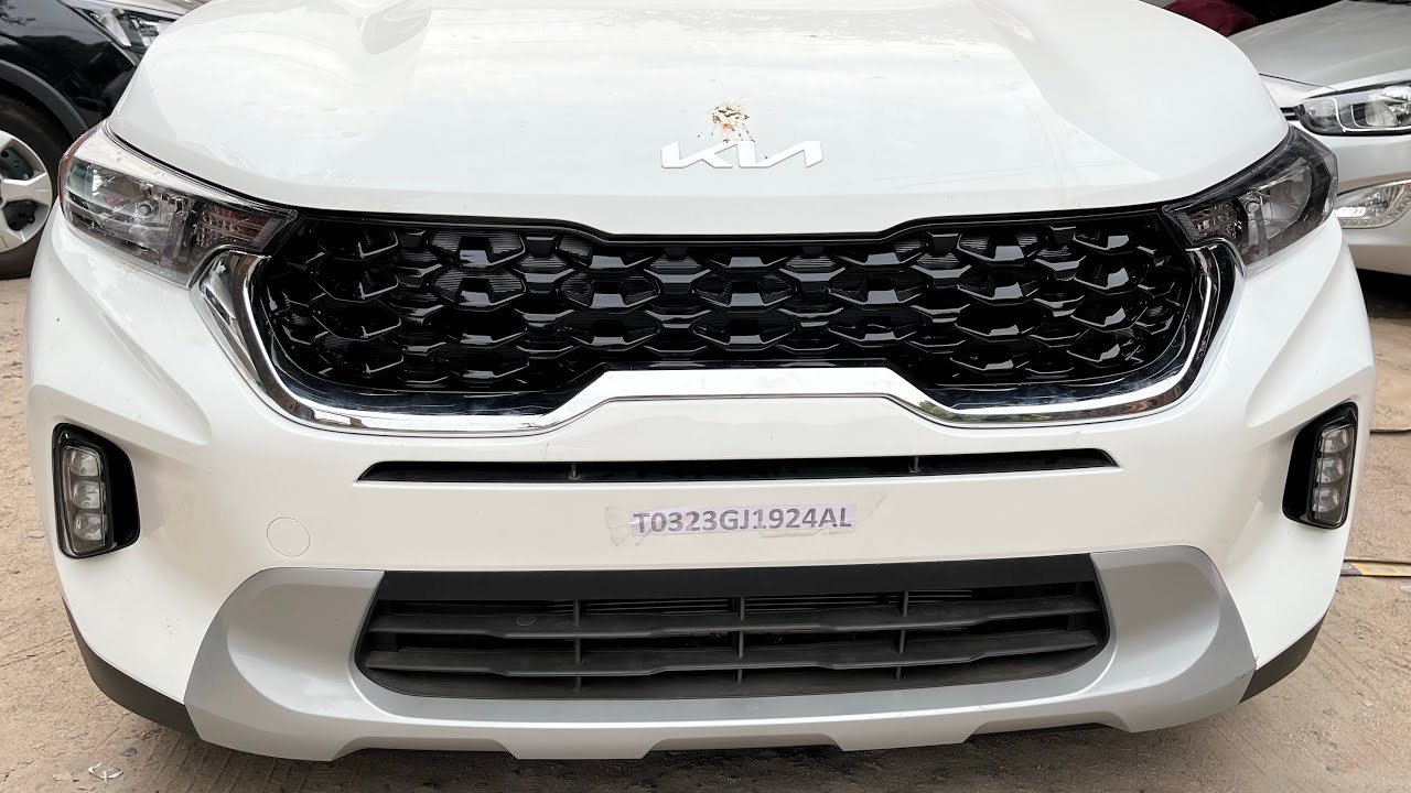 KIA SONET BASE TO TOP MODEL MODIFICATION / GENIUNE ACCESSORIES INSTALL #kia #sonet #car #modified