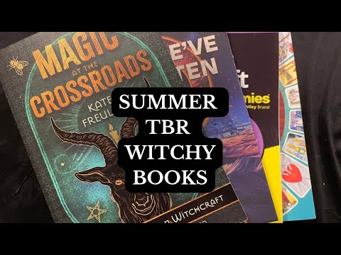 The Witches Bookshelf - Summer TBR Witchy Books