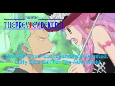 One Piece Ep 522 Everyone Together Luffy! Setting of for the New World ...