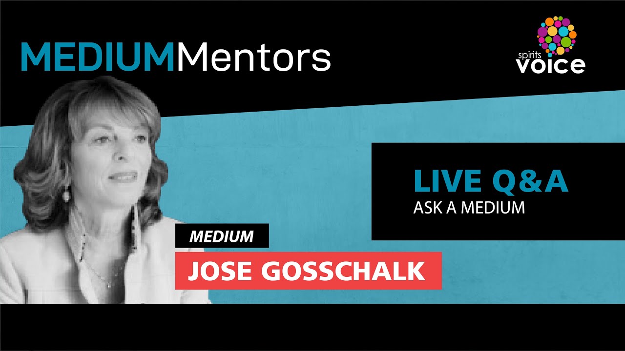 REPLAY: LIVE Q&A with medium José Gosschalk