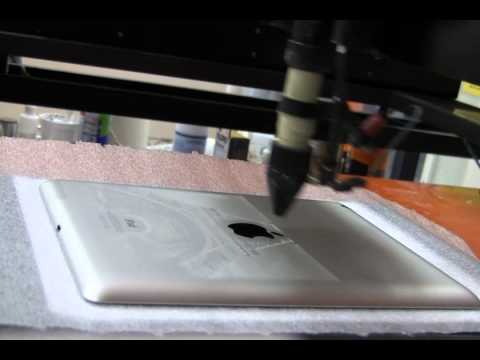 AP Lazer: iPad Laser Engraving Demo