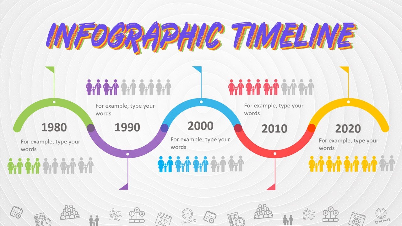 Animated PowerPoint Infographic Timeline Design Tutorial