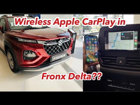Wireless apple CarPlay in fronx delta is Shocking?? New Fronx 2023