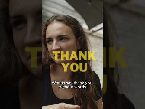 👋 Say Thank You in Sign Language!