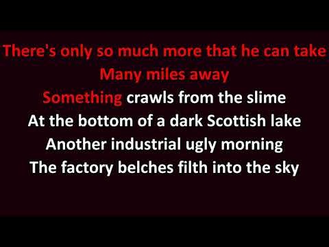 Police - Synchronicity II KARAOKE
