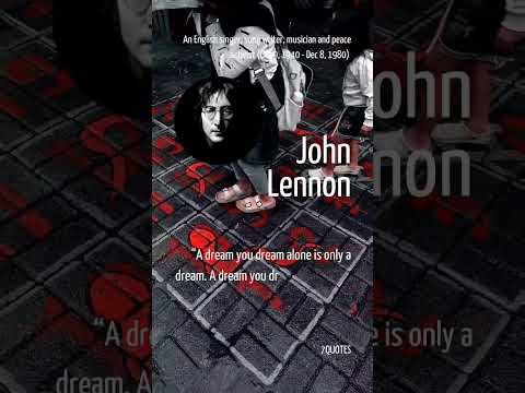Dream together | Quotes | John Lennon