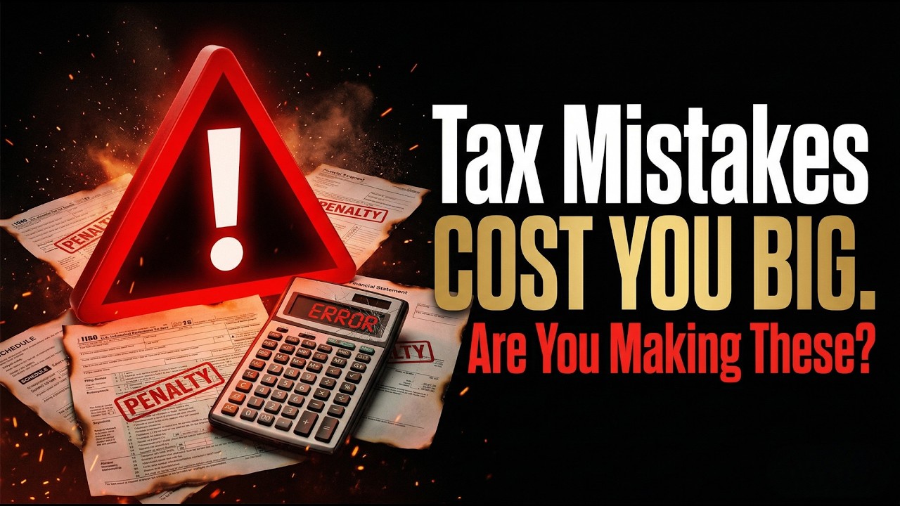 Tax Mistakes That Could Cost You Everything. Are You Making These?