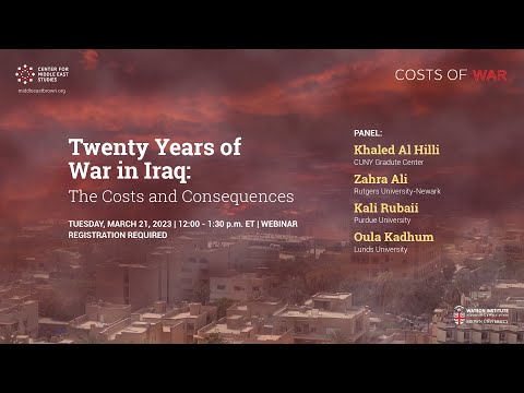 Twenty Years of War in Iraq: The Costs and Consequences