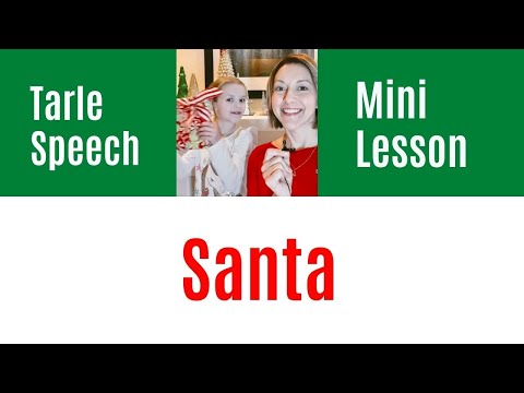 How to Pronounce 🎅 SANTA 🎅 American English CHRISTMAS #shorts Pronunciation Lesson