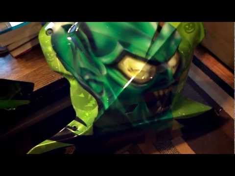 Green Goblin Bike Custom Painted CBR 600rr Fairings/Plastics