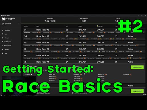 Getting Started: Race Basics