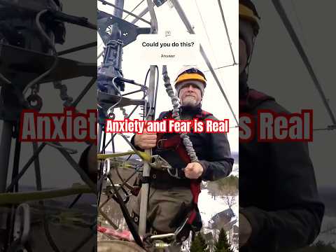 💪 Watch This 60-Year-Old Man Conquer a 150’ Ham Radio Tower! 🏗️🌟