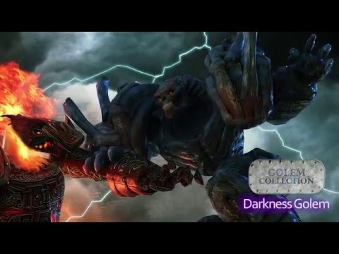 Darkness Golem 1.0 [Golem Collection] available at Unity Asset Store