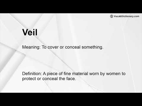 Veil Meaning