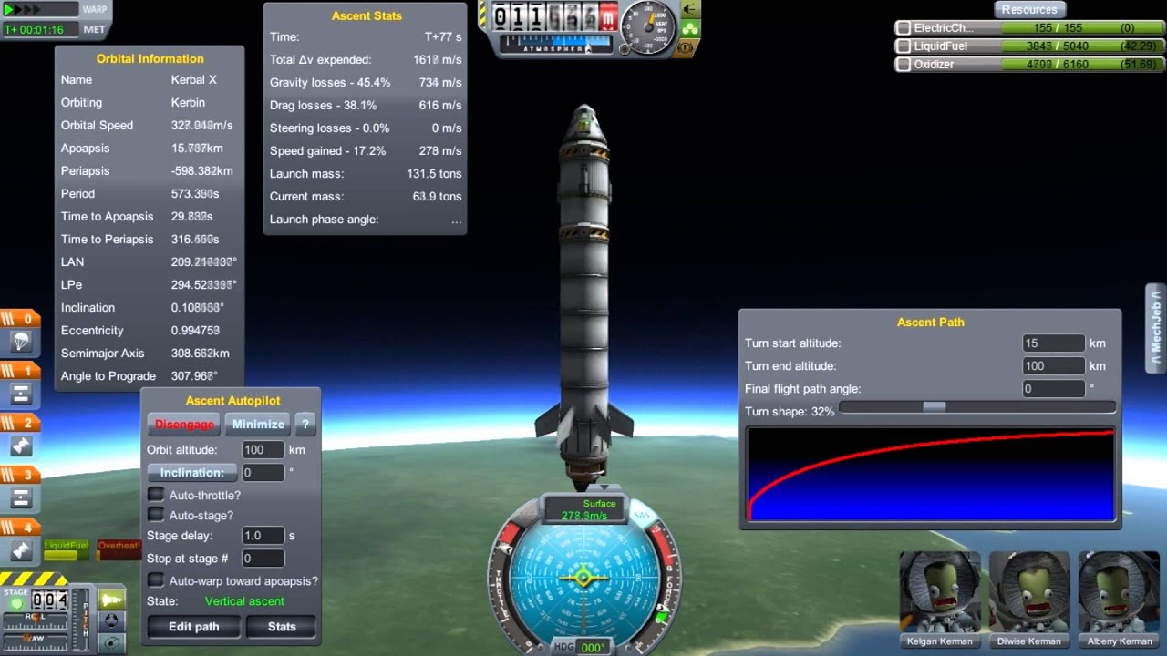 Kerbal Space Program 101 - When Do You Start Your Gravity Turn?