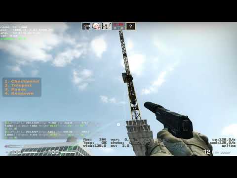 The Longest Jump In CSGO ???? (1100+ Maxspeed, Vanilla Settings)
