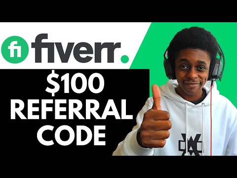 Earn $100 Referral Code Fiverr Money Online