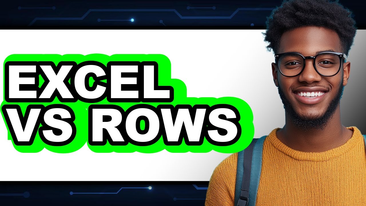 Excel vs Rows - Full Comparison