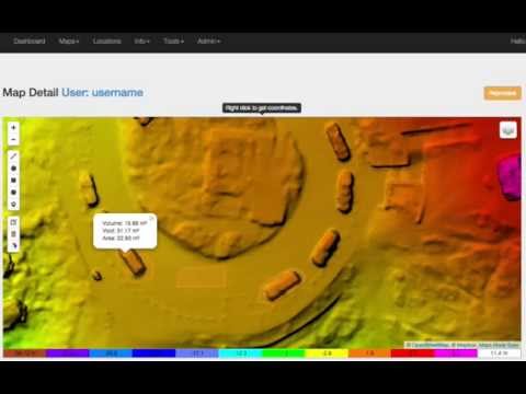 Measuring Volumes with Maps Made Easy Volumetrics Tool