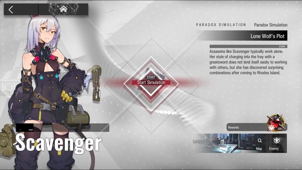 Arknights Paradox Simulation Scavenger Guide