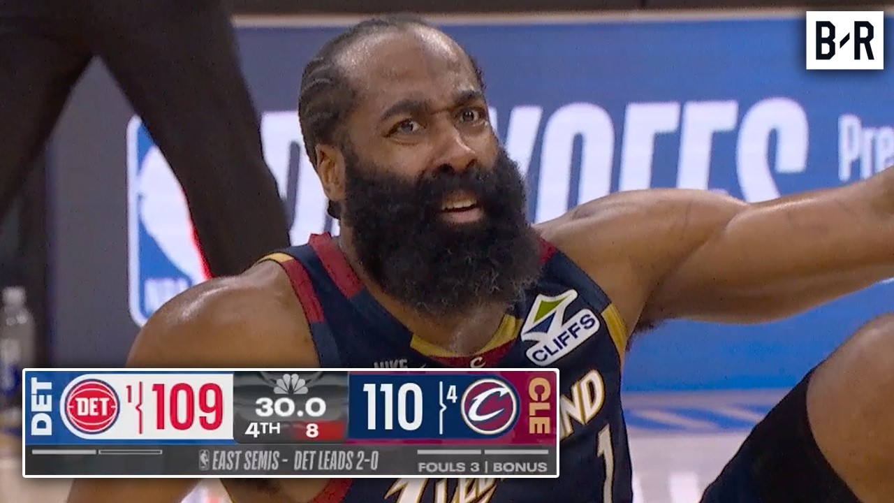 Vintage James Harden 🔥 Clutch Buckets to Seal Game 3 vs. Pistons