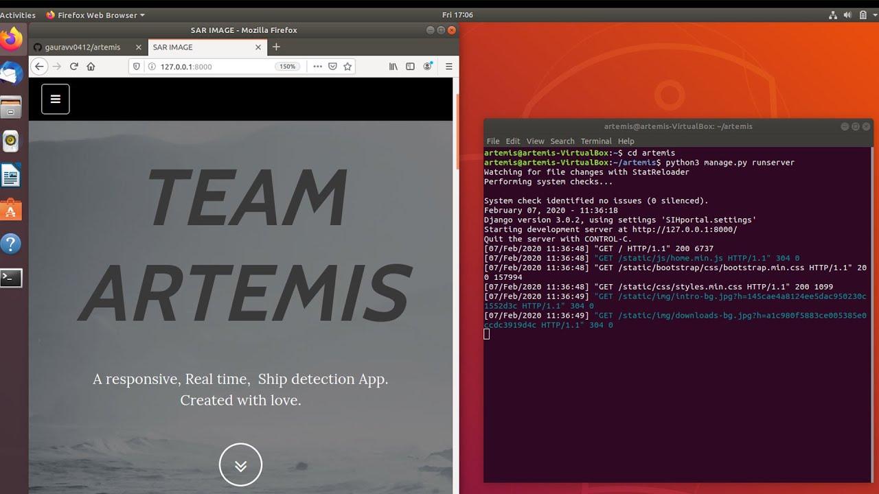 Tutorial to Localhost Our Artemis Github Repository and Validate Our Model | Team Artemis