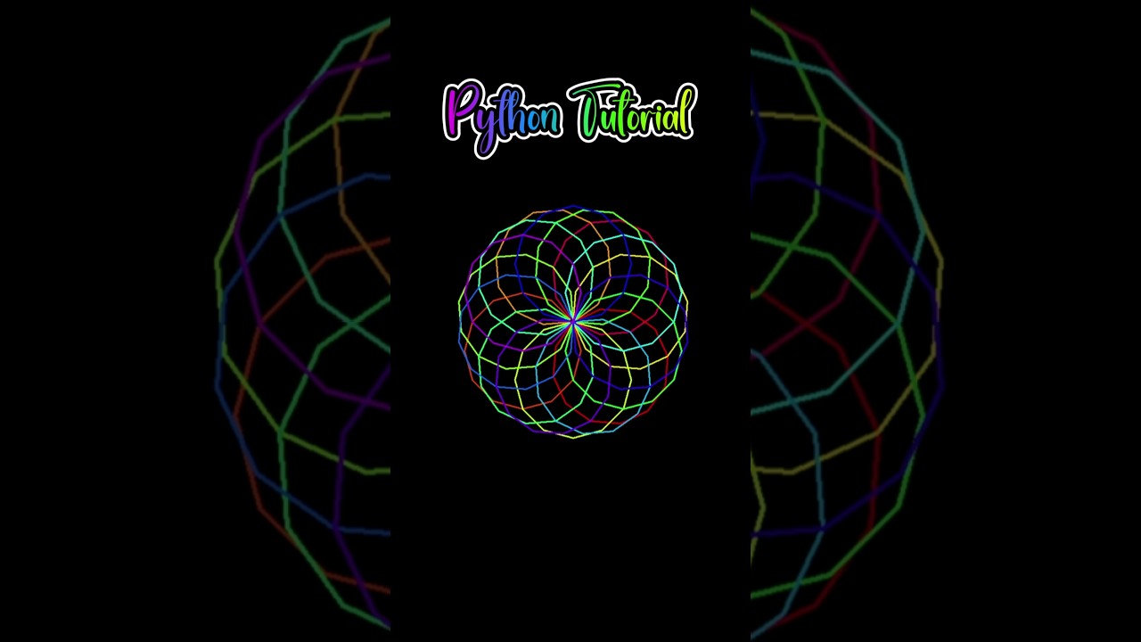 Python Animation Tutorial #python #shorts #coding #cool