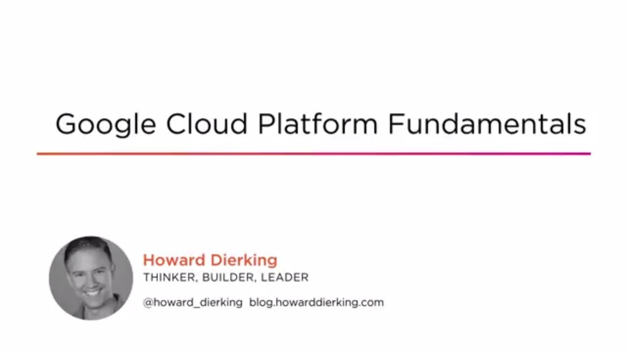 Course Preview: Google Cloud Platform Fundamentals