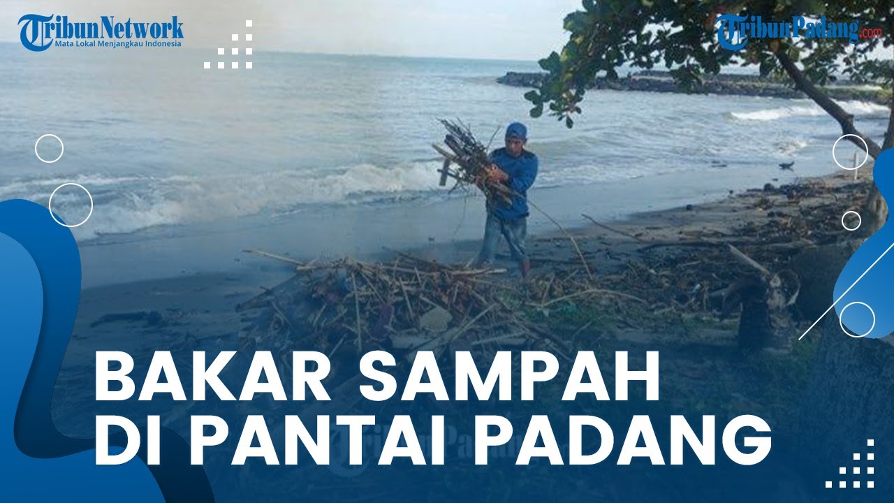 Sampah Kembali Penuhi Pantai Padang, Tersebar di Sepanjang Bibir Pantai - Tribun Video
