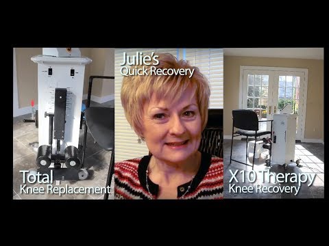 Julie's Total Knee Replacement and Recovery
