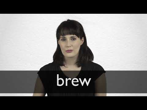 How to pronounce BREW in British English