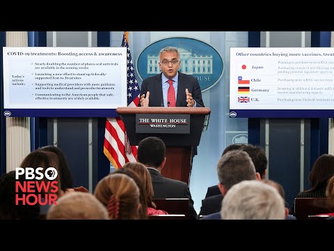 WATCH LIVE: White House advisor Ashish Jha, Fauci, Walensky hold briefing on COVID-19 response