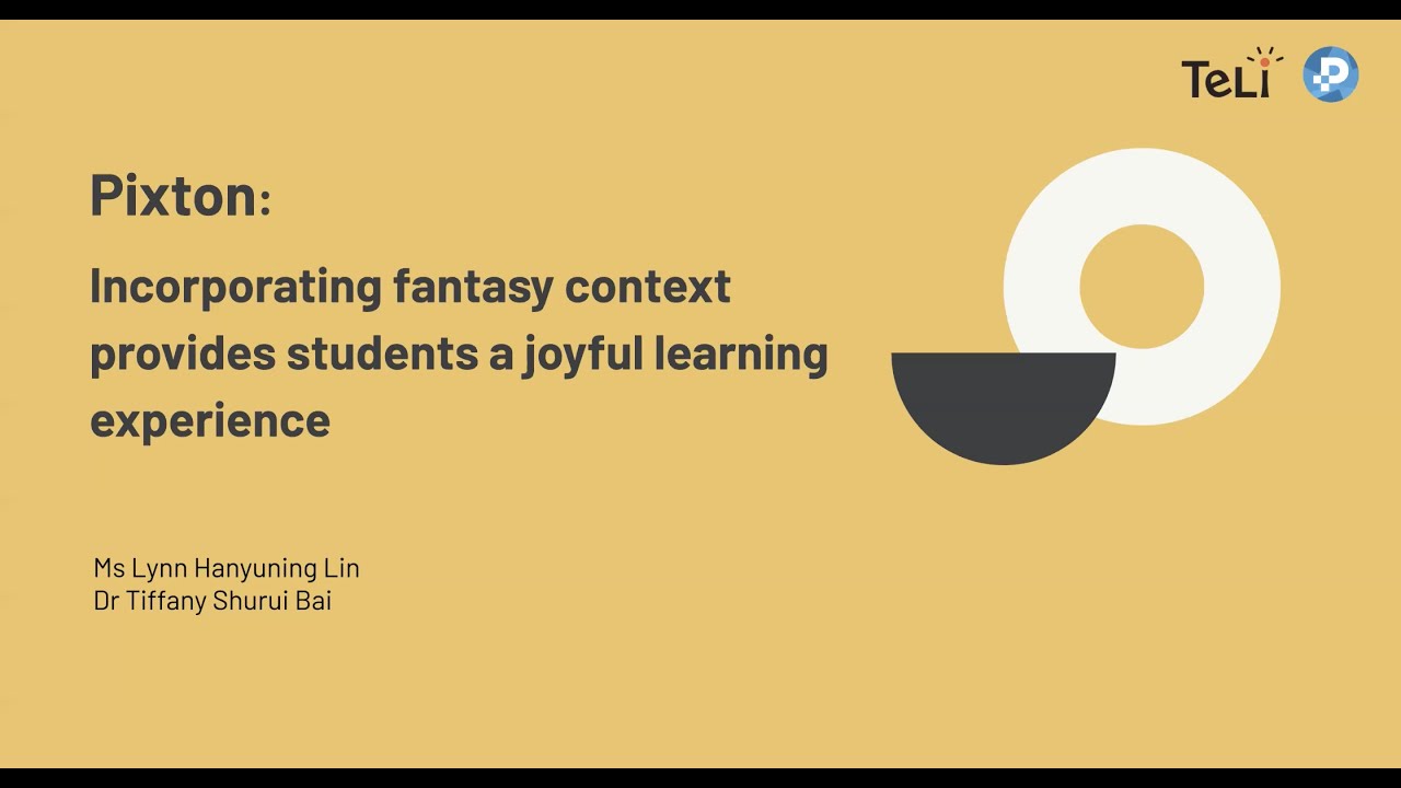 Pixton: Incorporating fantasy context provides students a joyful learning experience