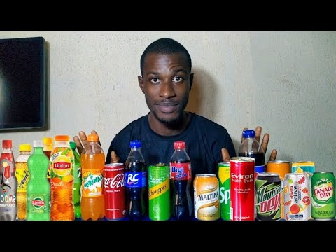 Drinking All Top Soda Drinks Sold In The Nigerian Market