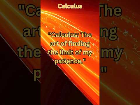 Math Memes on Calculus 😂