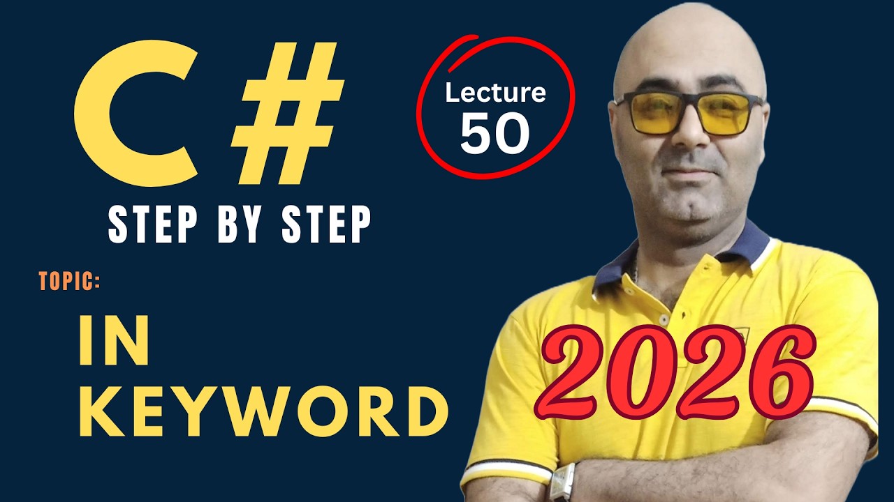 C# in keyword – Beginner Friendly Tutorial –  Csharp programming 2026
